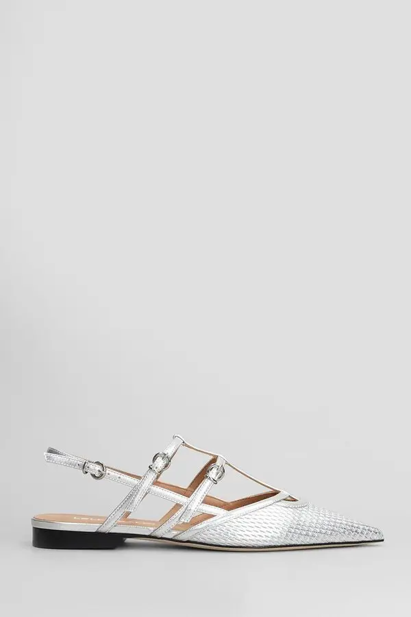 LELLA BALDI Ballet Flats - Silver