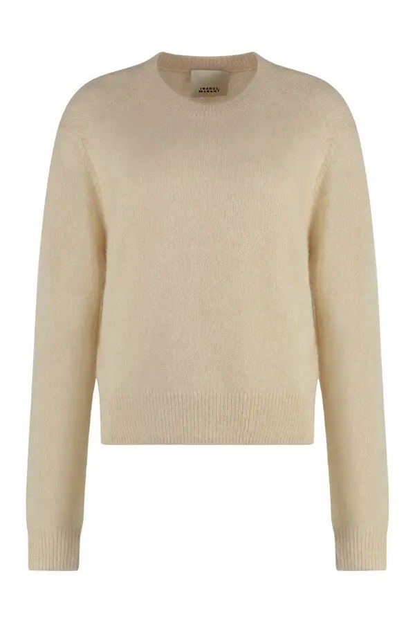 Isabel Marant Lylia Long Sleeve Crew-neck Sweater