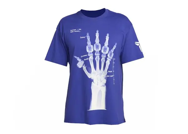 Nike Kobe Bryant Broken Not Beaten T-shirt - Light Concord
