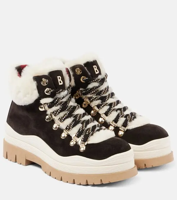 Bogner Arosa Shearling-lined Suede Boots