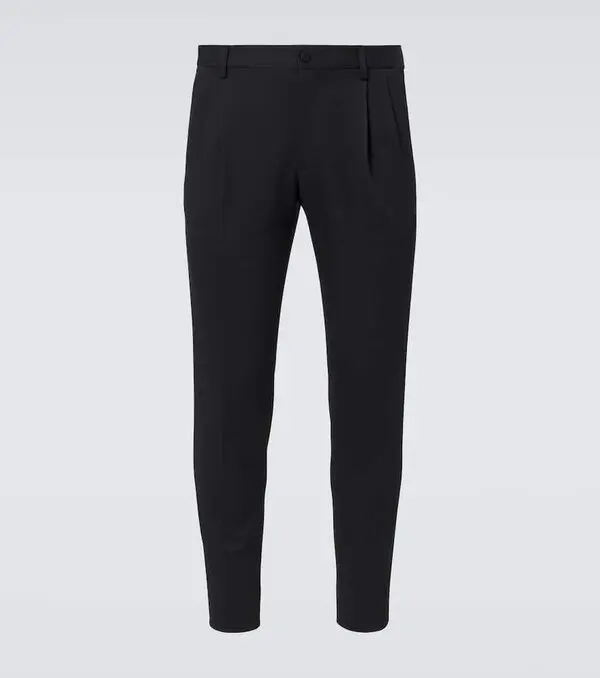 Dolce & Gabbana Wool-blend Gabardine Tuxedo Pants