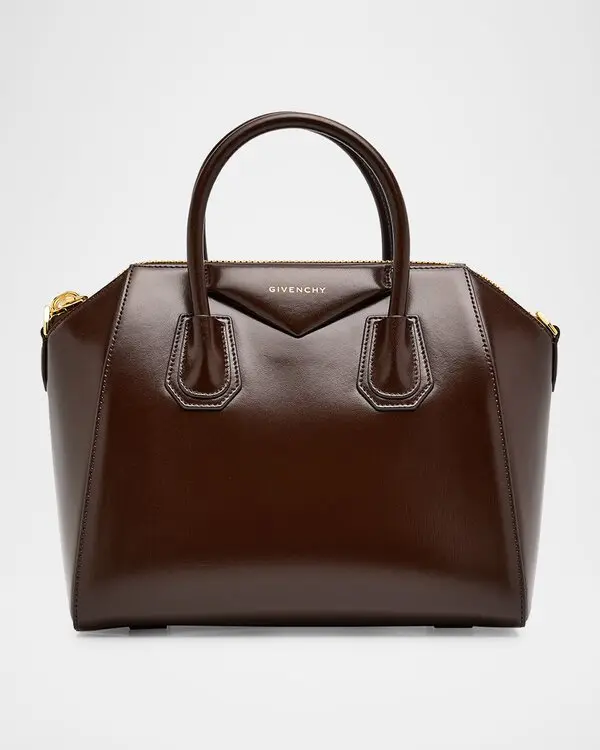 Givenchy Antigona Small Top Handle Bag - Ebony Brown