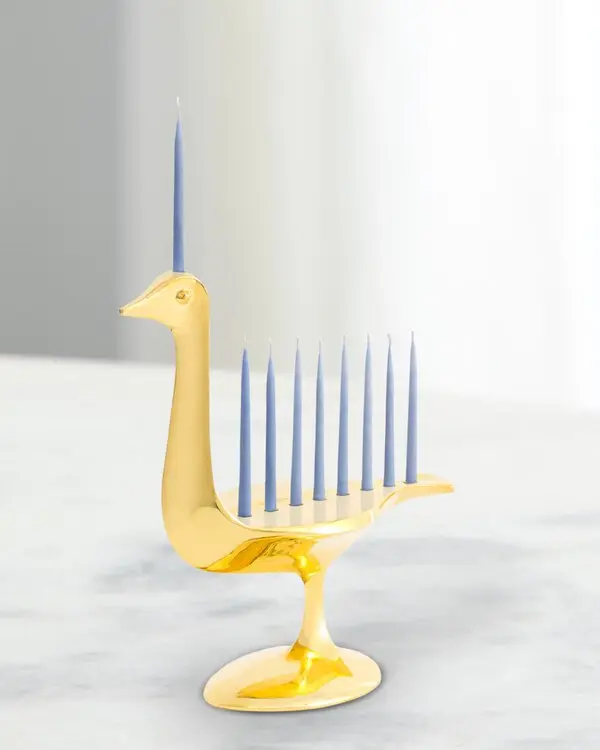 Jonathan Adler Bird Hanukkah Menorah