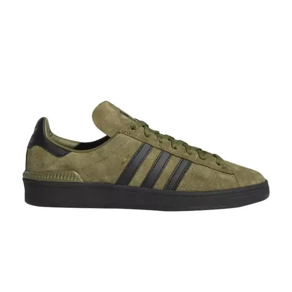 adidas gazelle silver green womens Adidas Campus ADV Shoes - Court Green / Collegiate Green / FTWR White main image 1