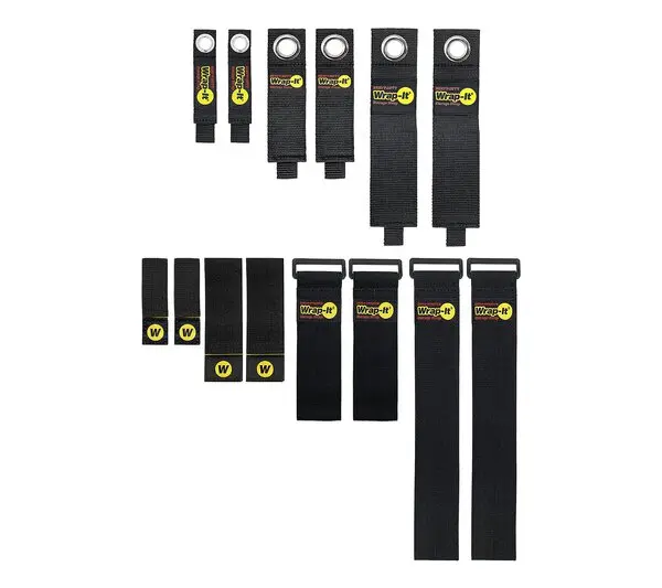 WRAP-IT STORAGE Wrap-it 14-pack Heavy-duty & Super-stretch Storage Straps