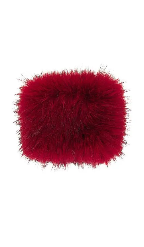 KIM SHUI Faux Fur Ankle Warmer
