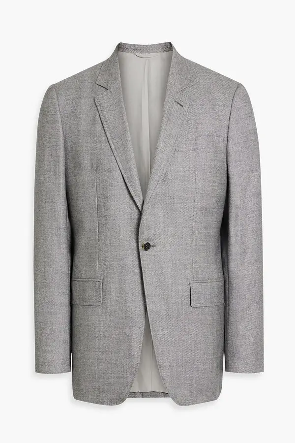 Gabriela Hearst Damien Wool And Cashmereblend Suit Jacket