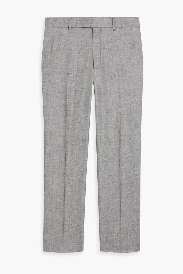 Gabriela Hearst Ernest Wool And Cashmere-blend Suit Pants