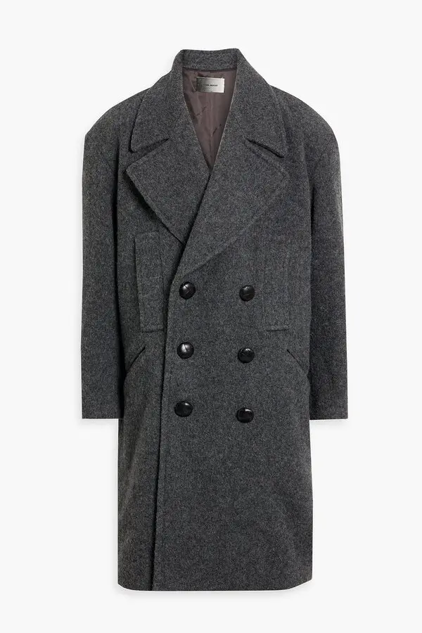 Isabel Marant Oversized Brushed Wool Coat