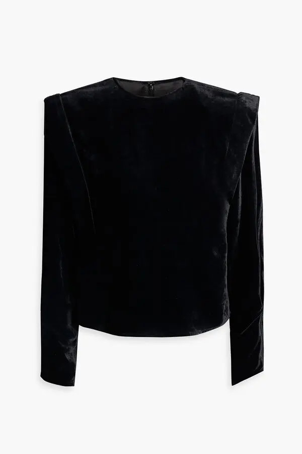 Isabel Marant Gabazola Velvet Top