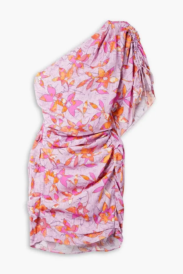Isabel Marant Solenne One-shoulder Mini Dress