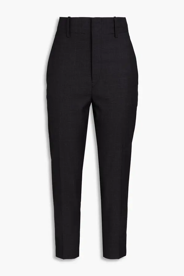 MARANT ETOILE Noah Prince Of Wales Tapered Pants - Anthracite