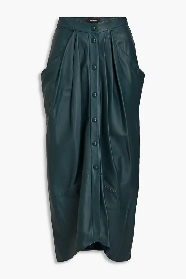 Isabel Marant Lyvia Pleated Maxi Skirt