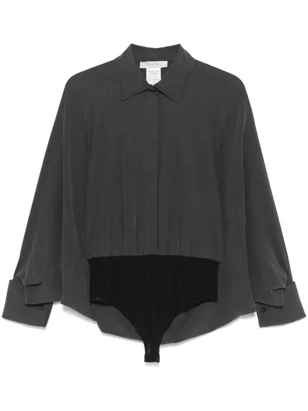 Max Mara Silk Bodysuit