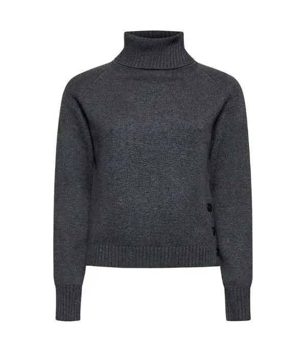 SILVIAN HEACH Knit Turtleneck - Gray