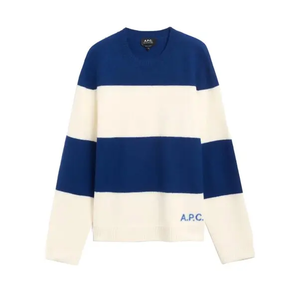A.p.c. Edwardo Pullover - Dark Blue