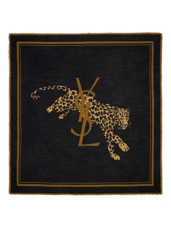 Saint Laurent Wool Scarf