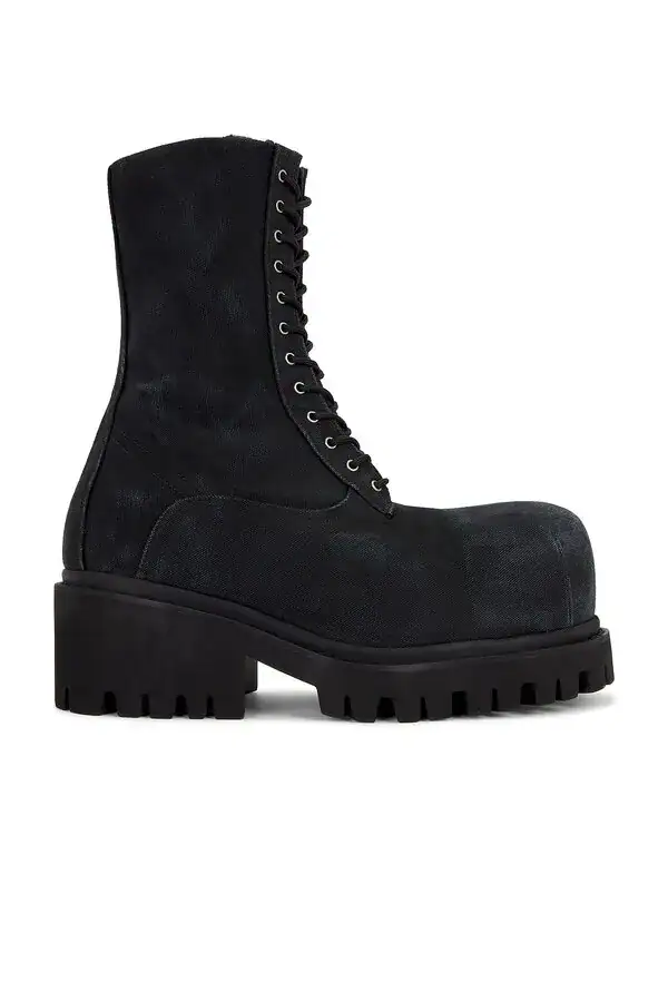 Balenciaga Stomper Bootie - Black | Editorialist