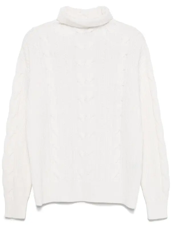 Lorena Antoniazzi Cable-knit Turtleneck Sweater
