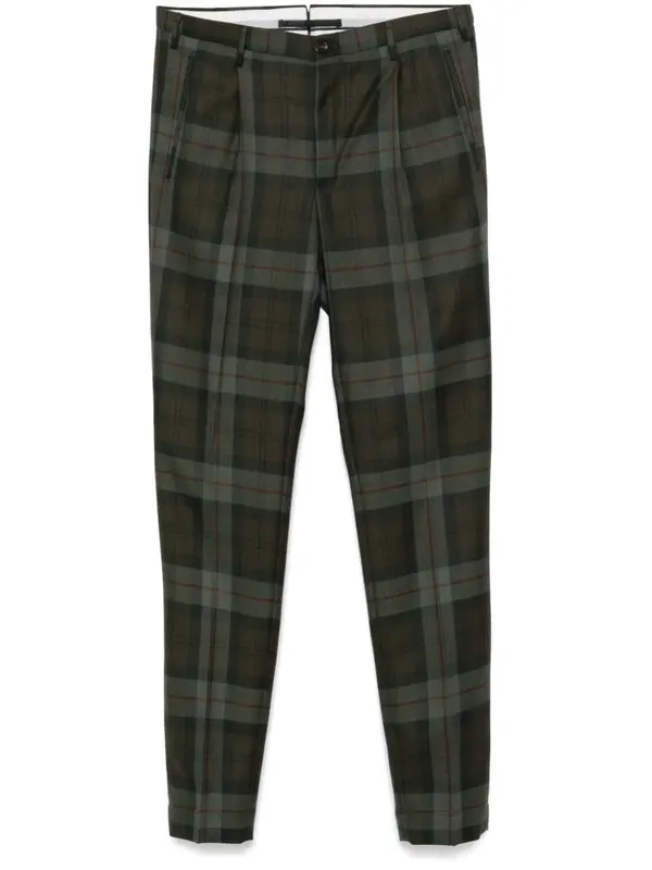 Incotex Checkered Trousers