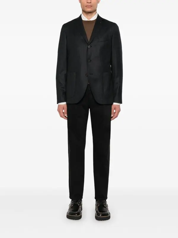 Peserico Virgin Wool Flannel Blazer