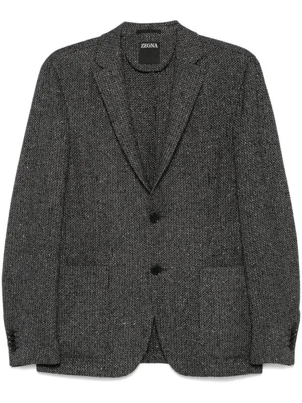 Zegna Basket Weave Blazer