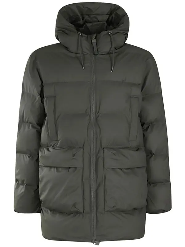 Rains Alta Puffer Jacket - Green