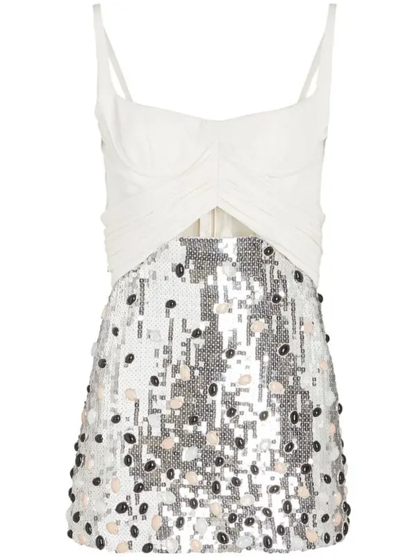 Giambattista Valli Sequin Embellished Mini Dress