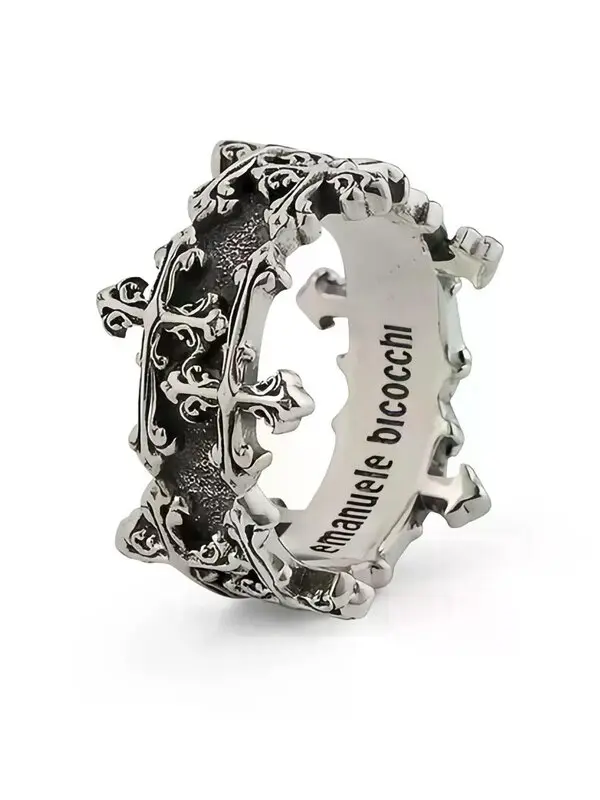Emanuele Bicocchi Avelli Double Band Ring