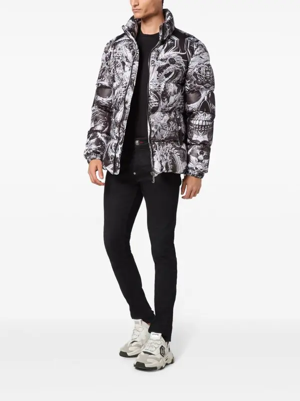 Philipp Plein Padded Skull Jacket