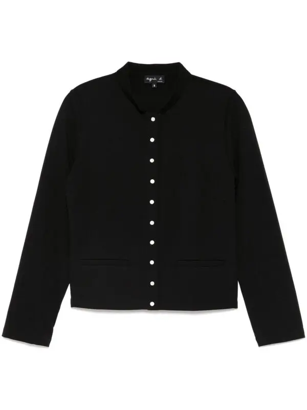 AGNÈS B. Snap Cardigan