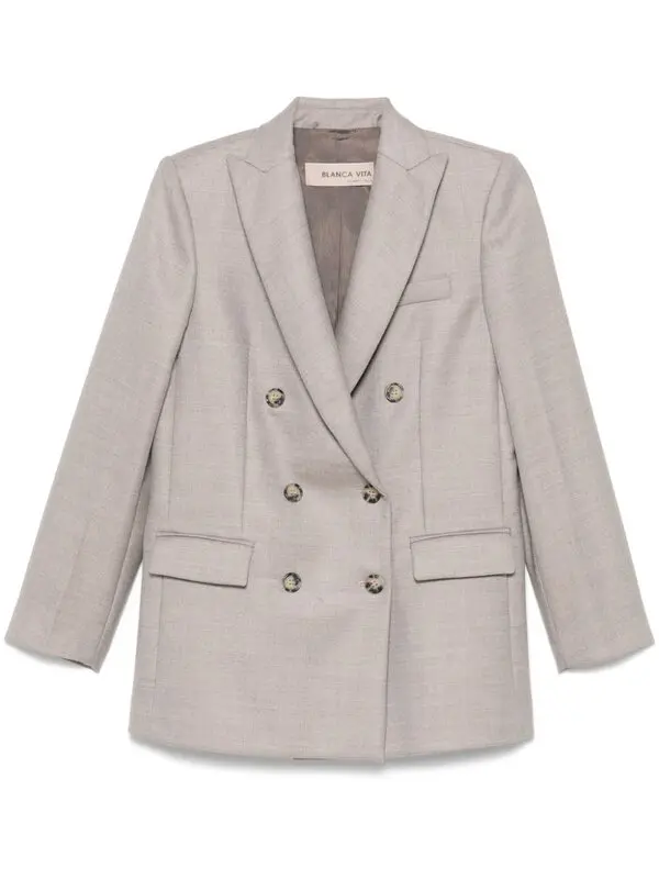 BLANCA VITA Gloxy Blazer - Brown
