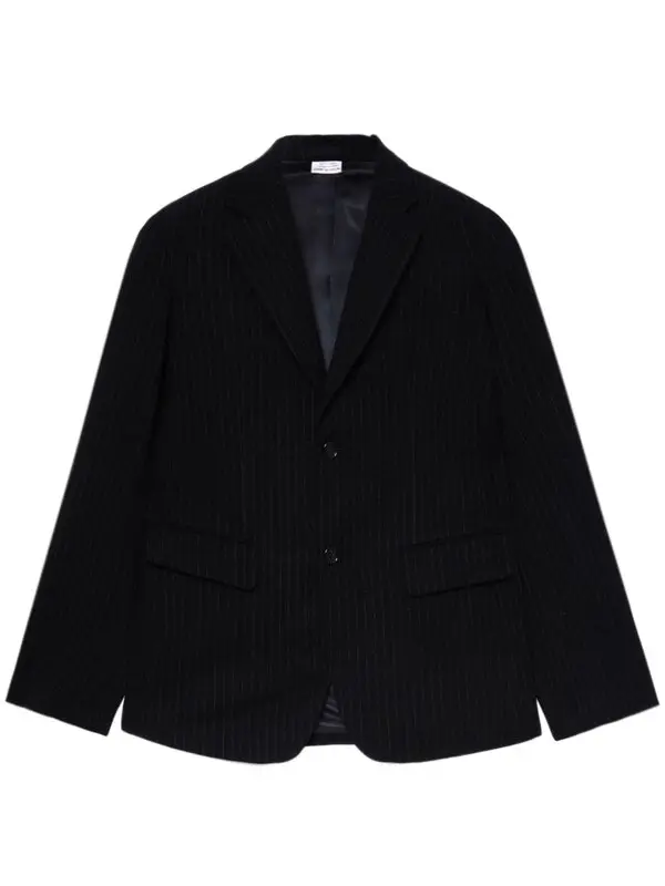 Comme Des Garçons Pinstriped Blazer