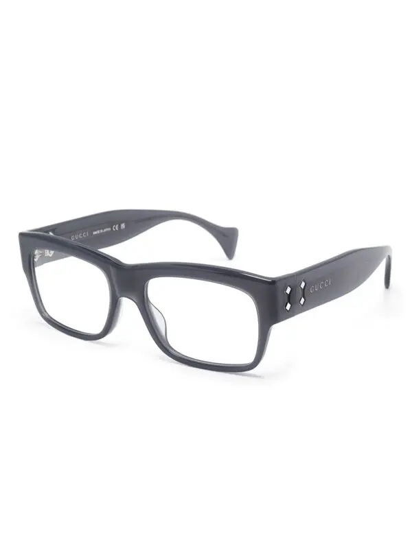 Gucci Rectangle-frame Glasses