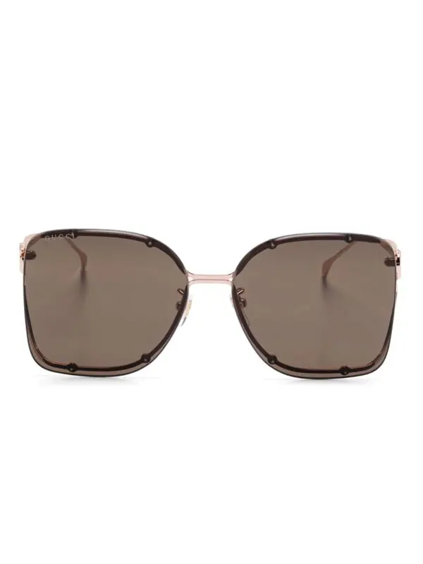 Gucci Oversized Square-frame Sunglasses