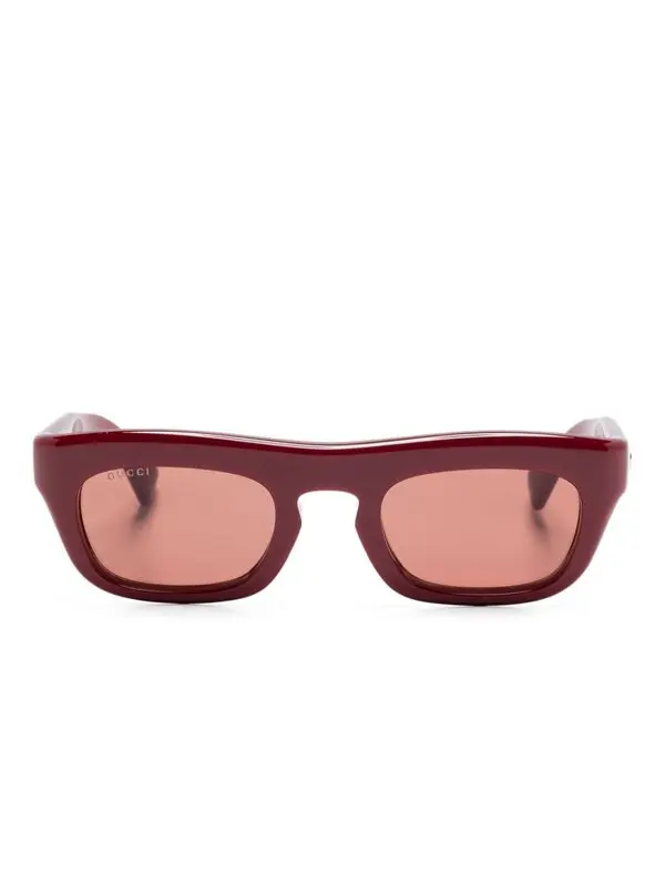 Gucci Rectangle-frame Sunglasses