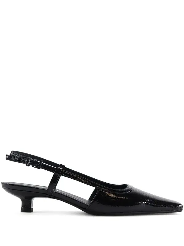 NOTABENE 35mm Elena Slingback Pumps - Black