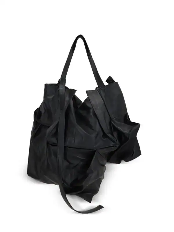 Yohji Yamamoto Cubic Tote Bag - Black | Editorialist