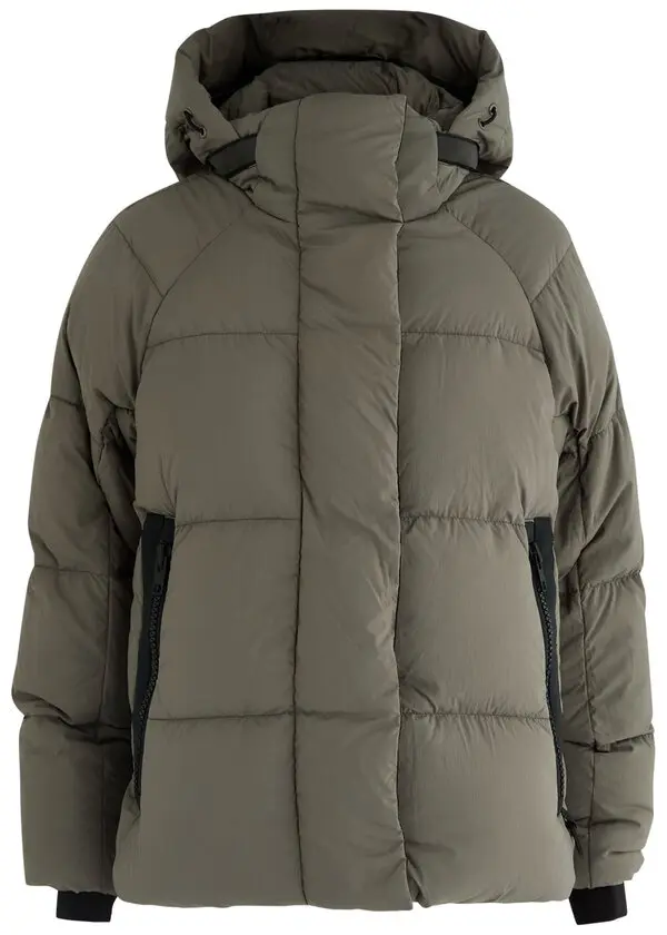 Canada Goose Junction Quilted Hooded Jacket - Sage