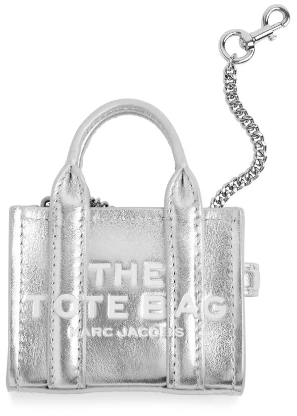 Marc Jacobs Nano Tote Bag Metallic Charm