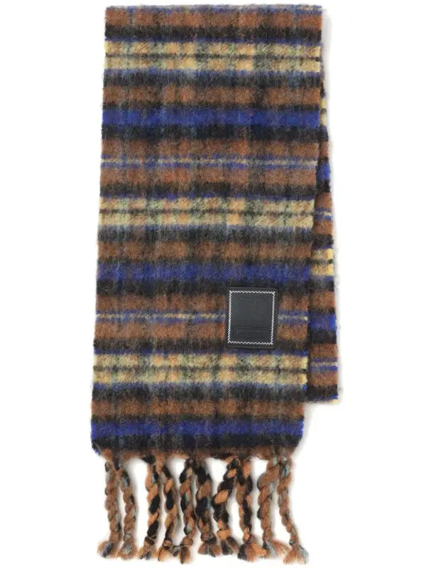 ADER ERROR Logo-appliqué Scarf