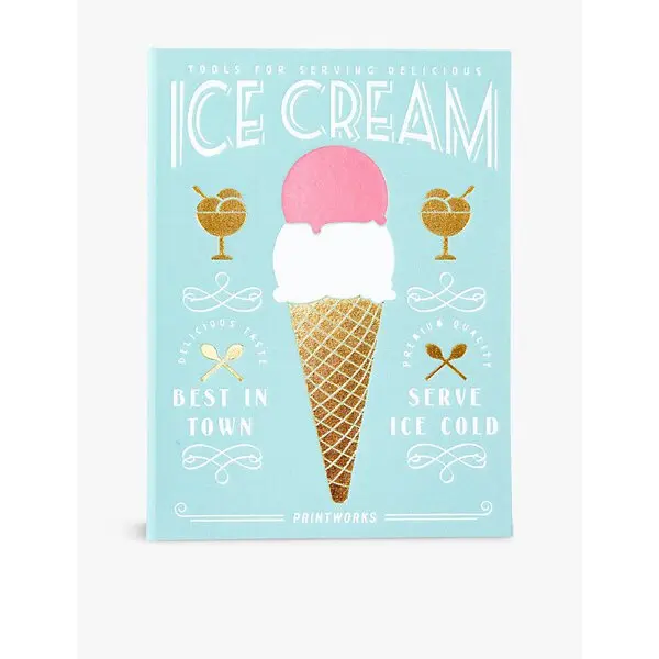 PRINTWORKS The Essentials Ice Cream Tools Stainless-steel Kit
