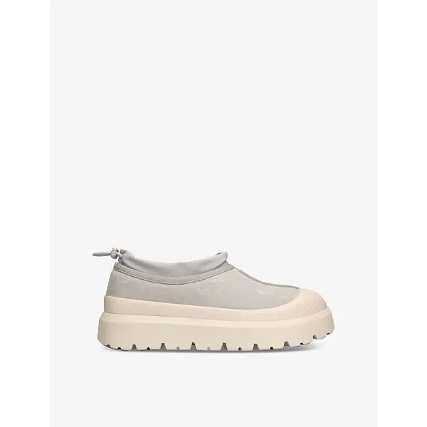 UGG Tasman Weather Logo-embossed Slippers - Pale Blue