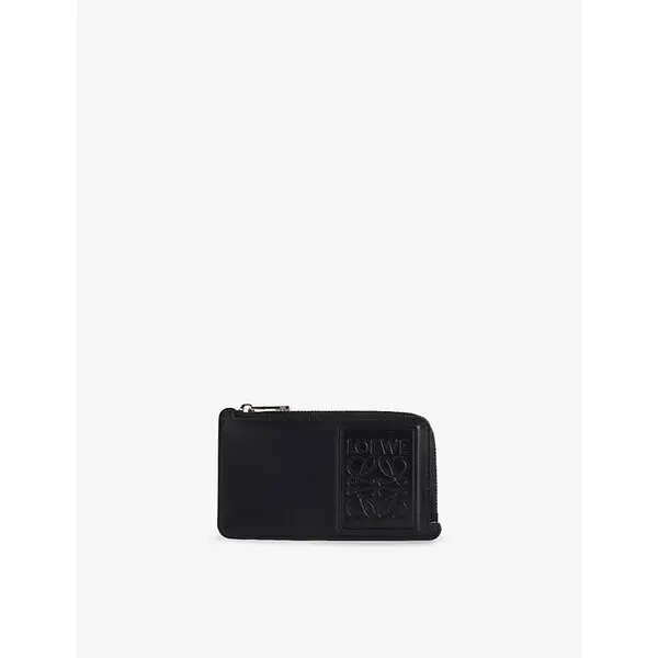 Loewe Debossed-branding Leather Cardholder