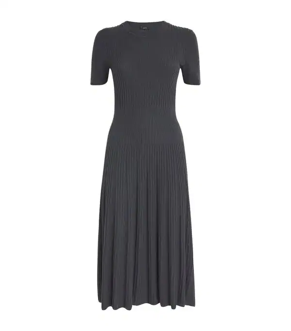 joseph grey dress Joseph Grey Silk Clea Dress Joseph