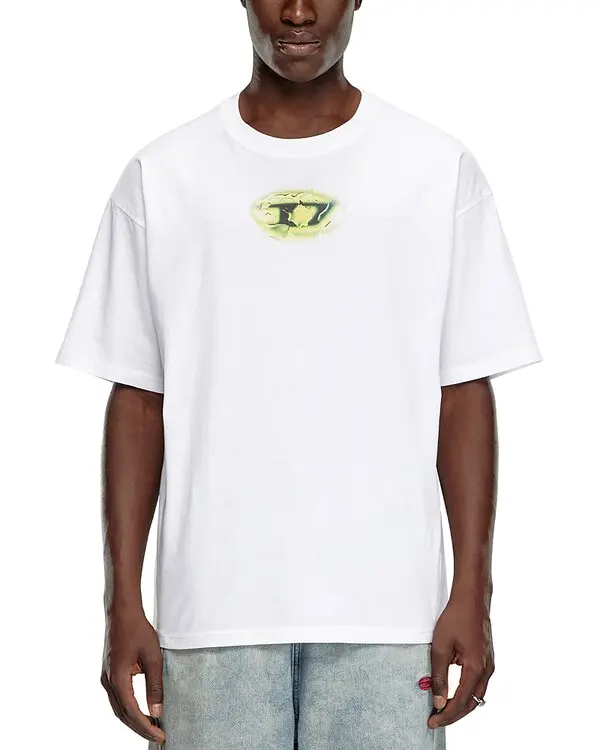 Diesel T-boxt Graphic Logo Tee - White