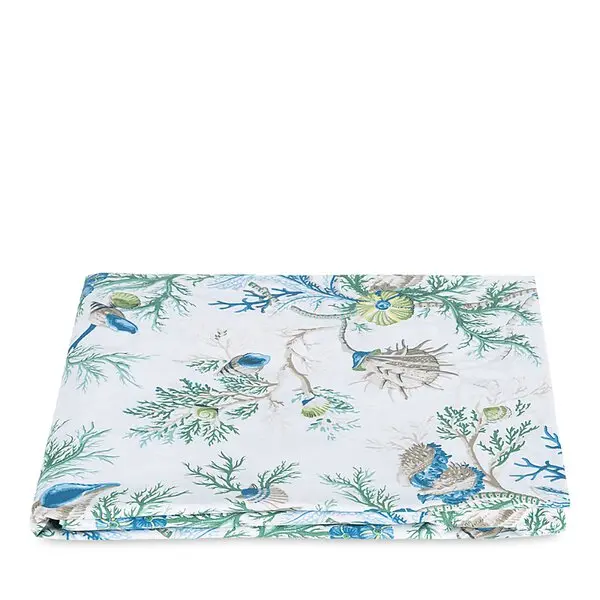 MATOUK De Tesoro Fitted Sheet, Queen - Sea