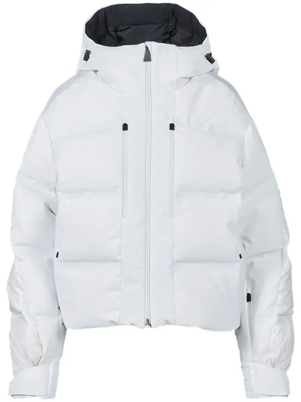 Aztech Mountain Nuke Hooded Ski Jacket - White