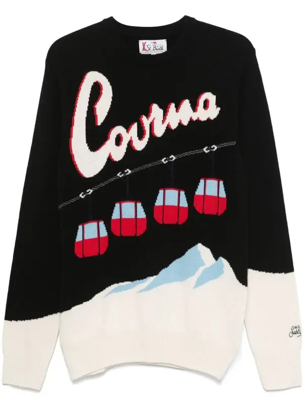 MC2 SAINT BARTH Heron C Sweater - Black