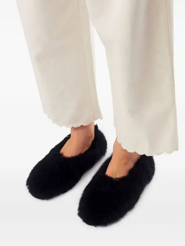 Sleeper Kiwi Ballet Flat - Black
